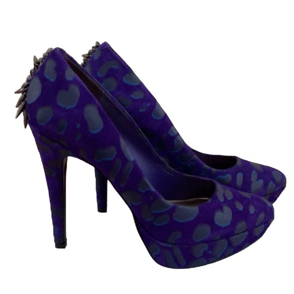 RACHEL Rachel Roy | Shoes | Rachel Roy Purple Black Studded Pumps ...